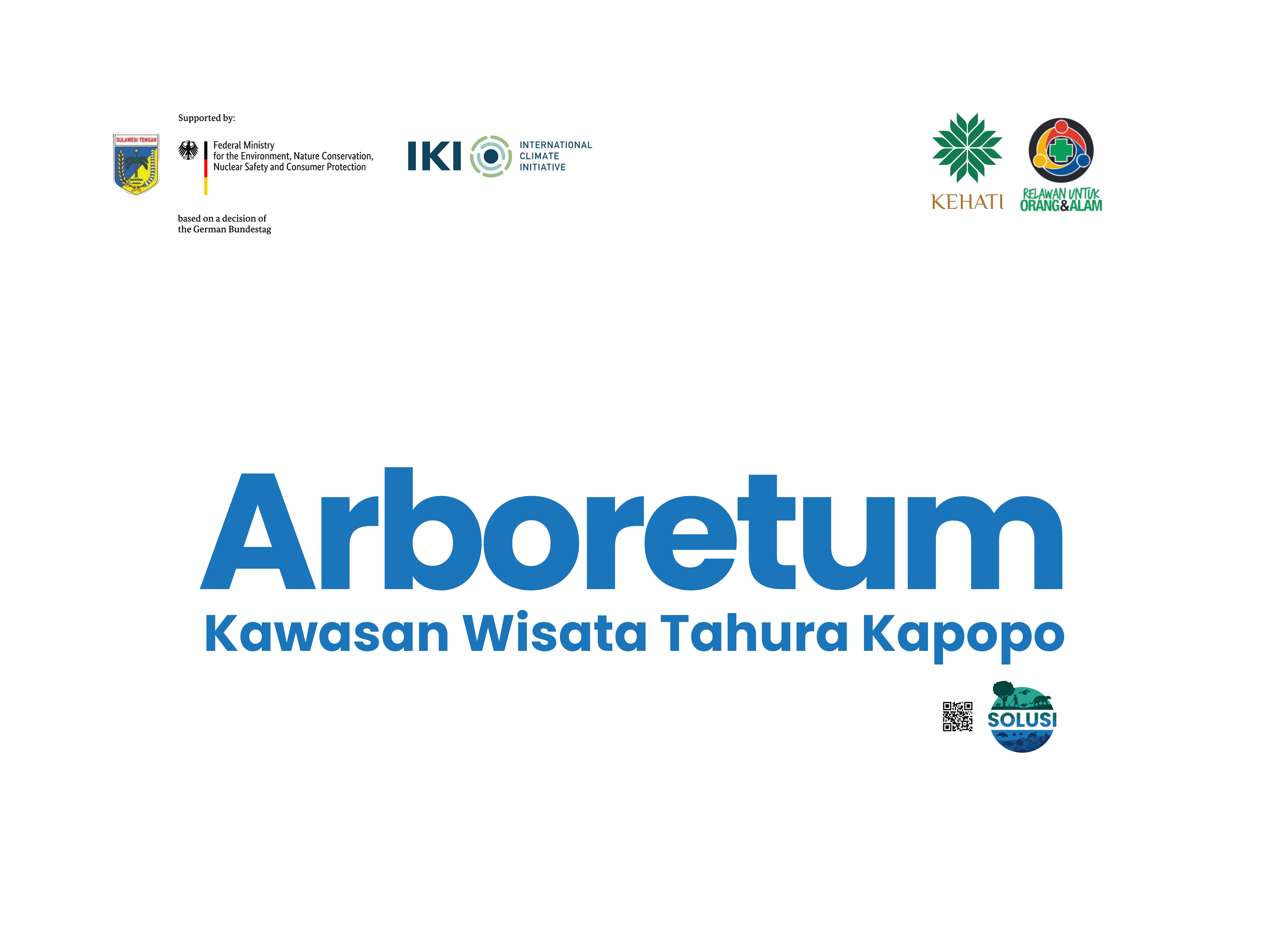 Kunjungan IKI dan GIZ ke Lokasi Arboretum TAHURA Kapopo - ROA